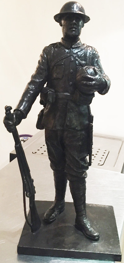 ww1 statue - The Terrace - Jambos Kickback